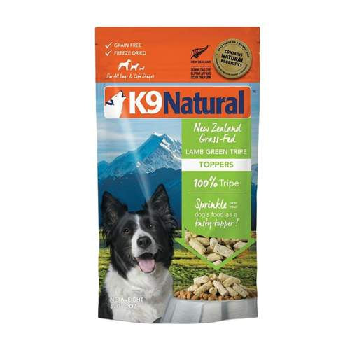K9 Natural Topper Lamb Tripe 57g – Metro Pet Unleashed