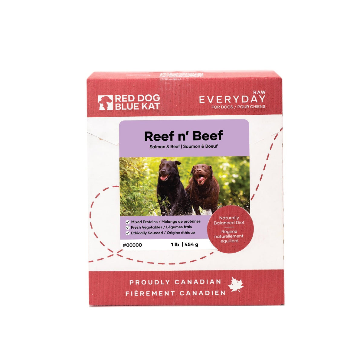 Red Dog Blue Kat Dog Everyday Raw Reef n' Beef – Metro Pet Unleashed